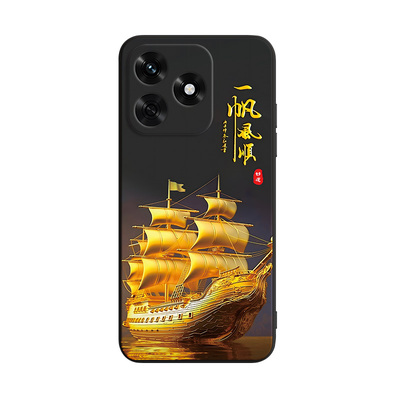 适用荣耀畅玩70c复古简约保护壳
