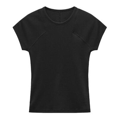 Liegee短袖修身薄款正肩T恤