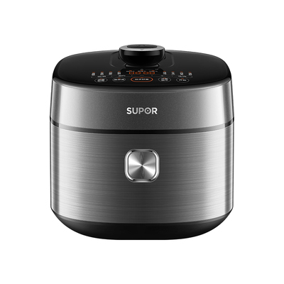 苏泊尔电压力锅IH立体猛火智能多功能0涂层双胆5L大容量电压锅