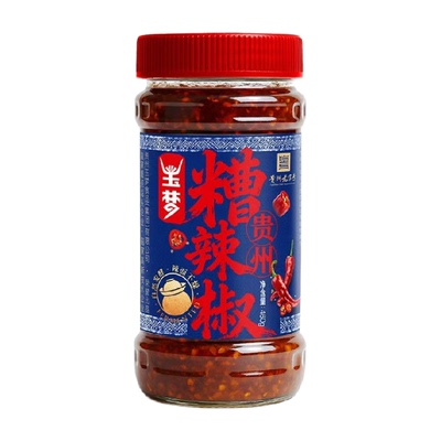 玉梦贵州糟辣椒鲜辣交融460g