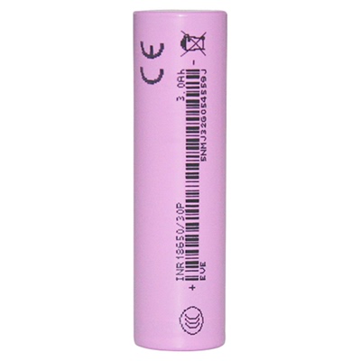 亿纬18650锂电池30P动力电芯大容量3000mAh10C大功率电动工具电池