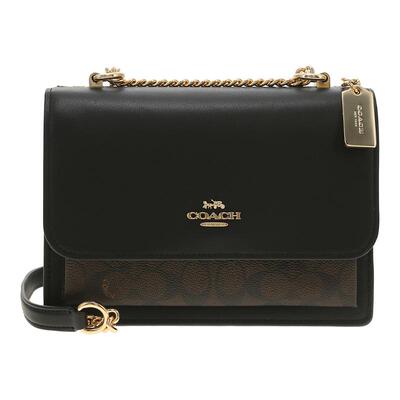 COACH/蔻驰KLARE CROSSBODY女老花帆布时尚单肩斜挎包风琴包CW206