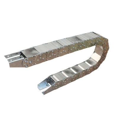 钢铝金属钢制桥式全封闭拖链