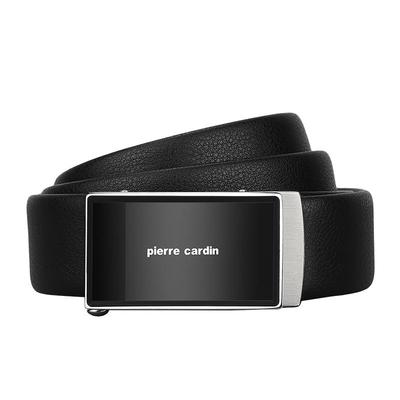 皮尔卡丹男士真皮牛皮皮带