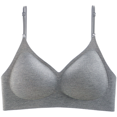 挂脖内衣女小胸聚拢细肩带美背