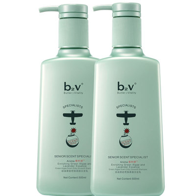 香能奇焕去屑洗发水b2v男