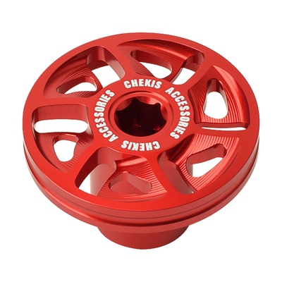 适用雅马哈XMAX300改装后轮轴盖