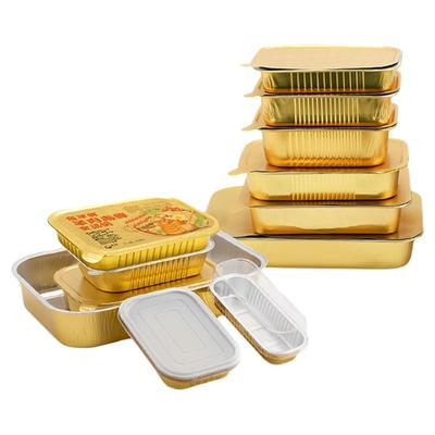 锡纸盒铝箔餐盒打包盒