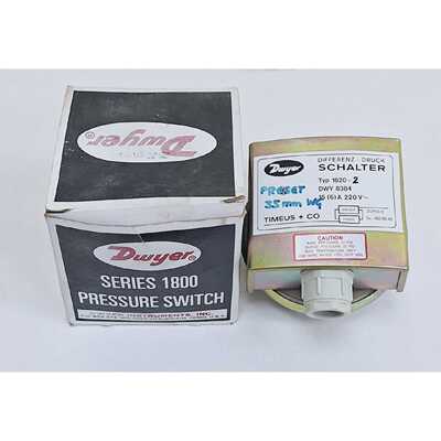 Dwyer Instruments 18202 Pressure Differential Switch Lot of