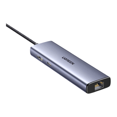 绿联拓展坞typec转HDMI投屏适用MacbookPro/Air苹果电脑平板手机扩展网线USB分线器转接头DP显示器多接口配件