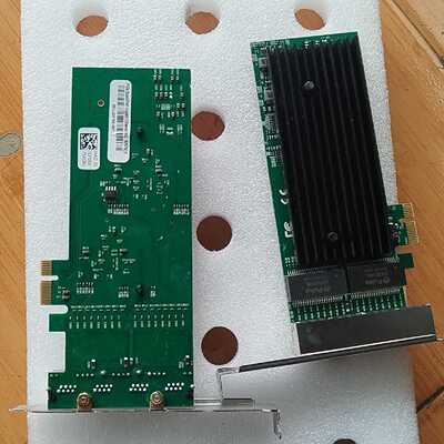 议价Intel82576EB四口千兆网卡PCIEX1接维修