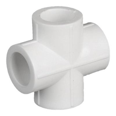 ppr水管热熔接头45度过桥四通