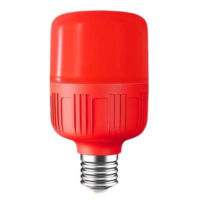 红色红光LED球泡灯家用喜庆