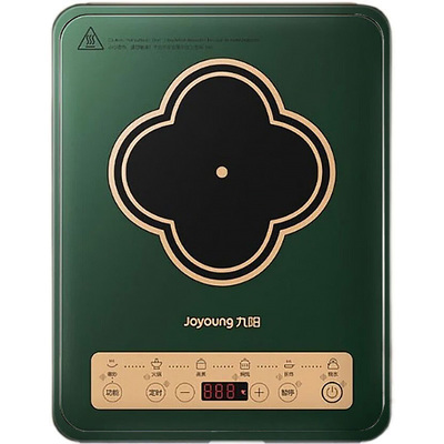 九阳电磁炉套装电磁灶电池炉2200W一键爆炒家用带锅降噪定时C522