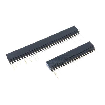 PC104长脚排母加长直脚双排母2*20P 2*32Pin 间距2.54MM 40P/64P