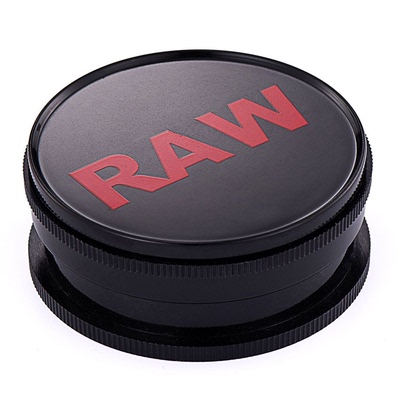 RAW磨烟器大号塑料便携60mm双层
