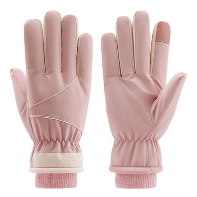 滑雪手套女冬季骑行冬天哈尔滨东北防寒装备保暖女士防风触屏御寒