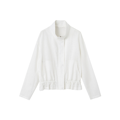 indicia标记2026夏新款clean fit极简松弛感立领短外套 L2B6WT055