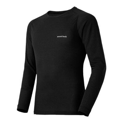 日潮跑腿Montbell 男士  ZEO-LINE L.W. 衬衫圆领轻量新款