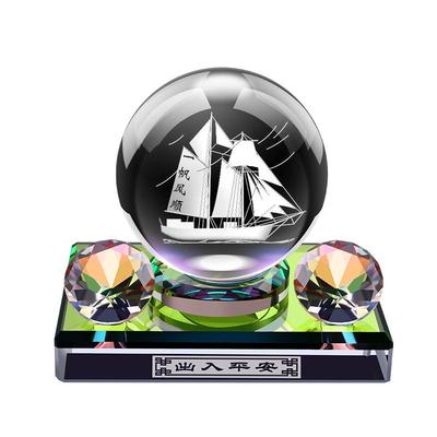 狼玉古龙味车载高档摆件