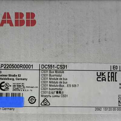 议价ABB PLC模块DC551-CS31全新原装正品