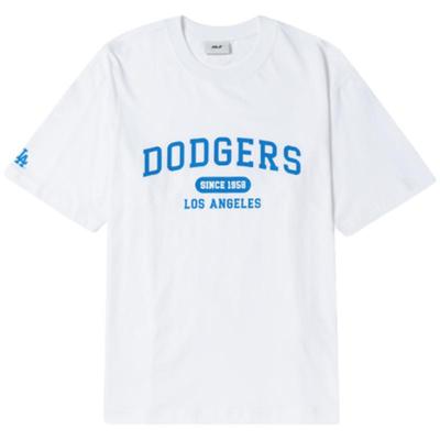 【自营】MLB运动服套装男装女装圆领短袖休闲半袖T恤上束口长裤