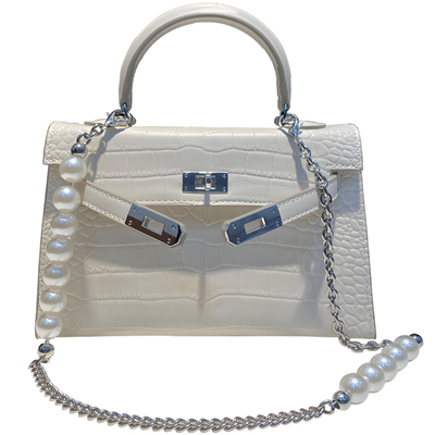 kelly二代鳄鱼纹凯莉包