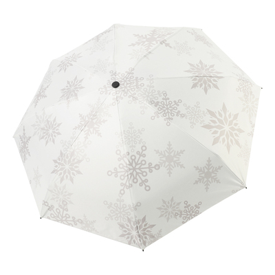 星叶草雪花晴雨两用太阳伞遮阳伞