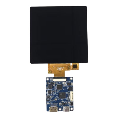 支持香蕉派3.95寸4寸方屏HDMI480x480电脑机箱水冷屏 监控显示器