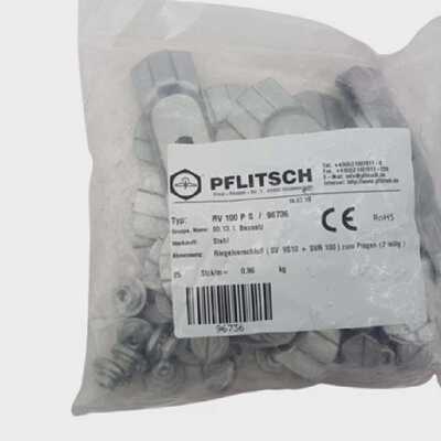 25x Pflitsch RV 100 P S  96736 Industrielles Truhenschloss M