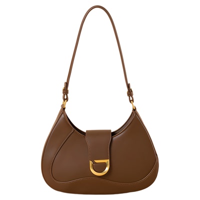 COSTS KADIY高级感真皮腋下2025新款小众复古通勤月牙单肩包斜挎