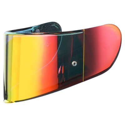 LS2头盔镜片FF801/813电镀银片茶色镜片头盔配件 内衬彩色镜片