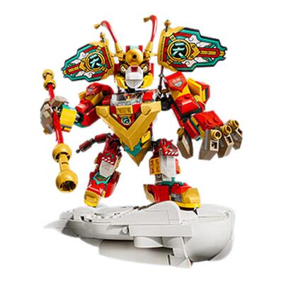 LEGO乐高迷你机甲哪吒烽火机甲