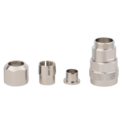 RG8/U馈线 N型公头7D-FB SYWV50-7 LMR400 GPS馈线接头 免焊全铜