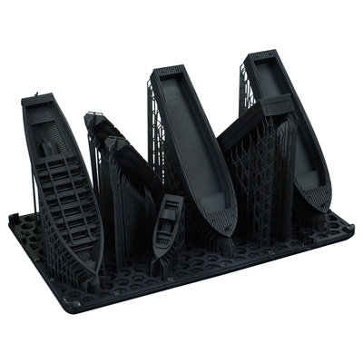 明轮威尔士亲王号小艇组树脂模型