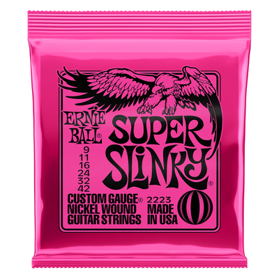 ErnieBall电吉他弦镀镍222系列