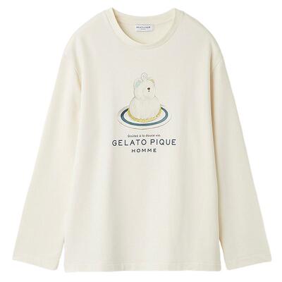 gelato pique春夏男女同款睡衣小熊蛋糕长袖T恤PHCT251982