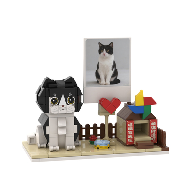 来图定制照片积木手办宠物纪念