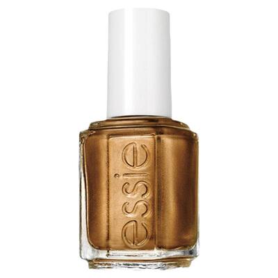 essie指甲油古铜佛祖金棕色
