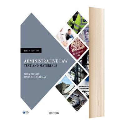 英文原版 Administrative Law 行政法 第五版 英文版 进口英语原版书籍