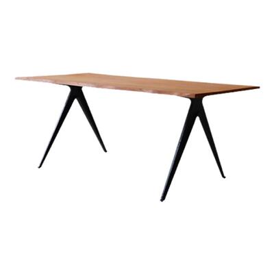 MountainLiving进口柚木铁艺餐桌