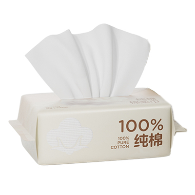可优比纯棉柔巾1包80抽