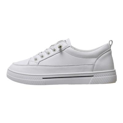 爆款春秋小白鞋女真皮百搭舒适