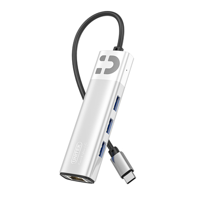 优越者Type-C转网口扩展坞4K超清