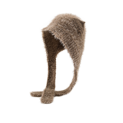 抗寒雷锋帽包头针织帽2025新款