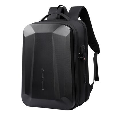 大容量硬壳气囊电脑包双肩包背包