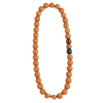 猴头桃核京八棱手持文玩正品