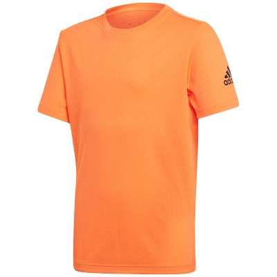 Adidas/阿迪达斯正品童装男大童冰风舒适运动透气短袖T恤 CF7137