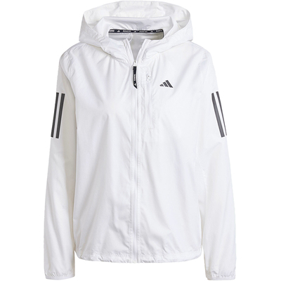 Adidas/阿迪达斯官方正品春季新款女士梭织透气连帽外套IK7445