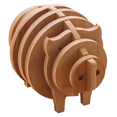 加厚隔热垫创意动物餐桌垫